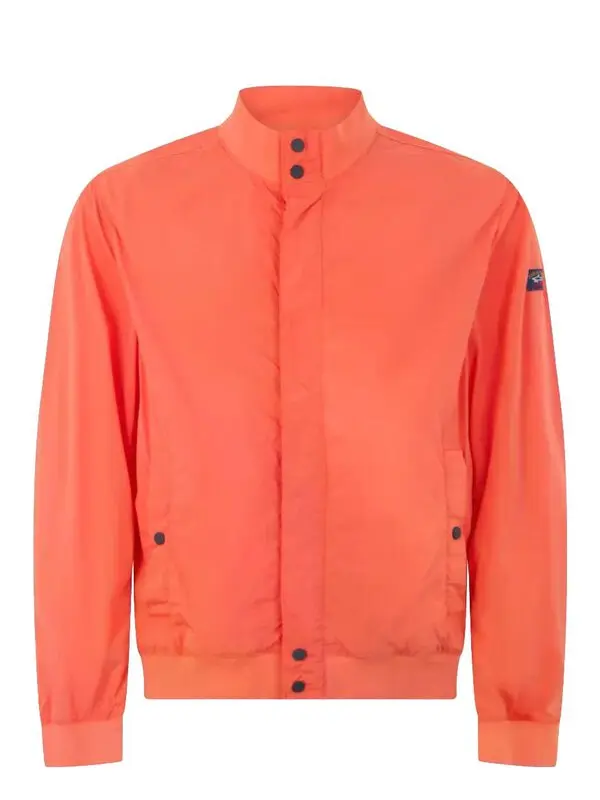 Paul & Shark Zip-up Bomber Jacket - Orange