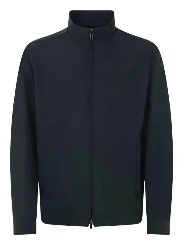 Paul & Shark High-neck Zip-up Jacket - Black