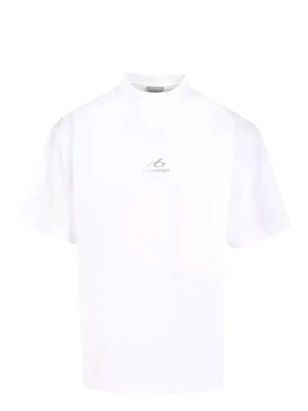 Balenciaga Logo-print T-shirt - White
