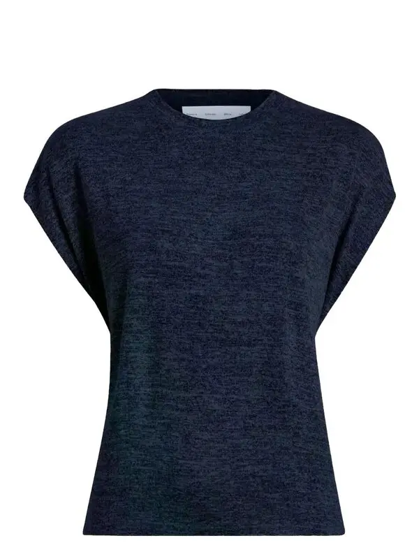 Proenza Schouler White Label Reeva Gathered T-shirt - Blue