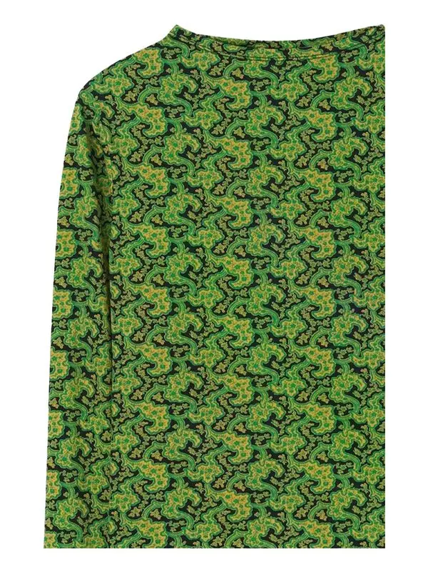 Rodebjer Karlai Paisley-print Long-sleeve T-shirt - Green