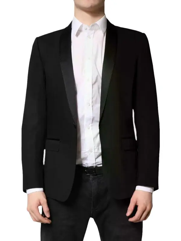 Dolce & Gabbana Martini Single-breasted Blazer - Black
