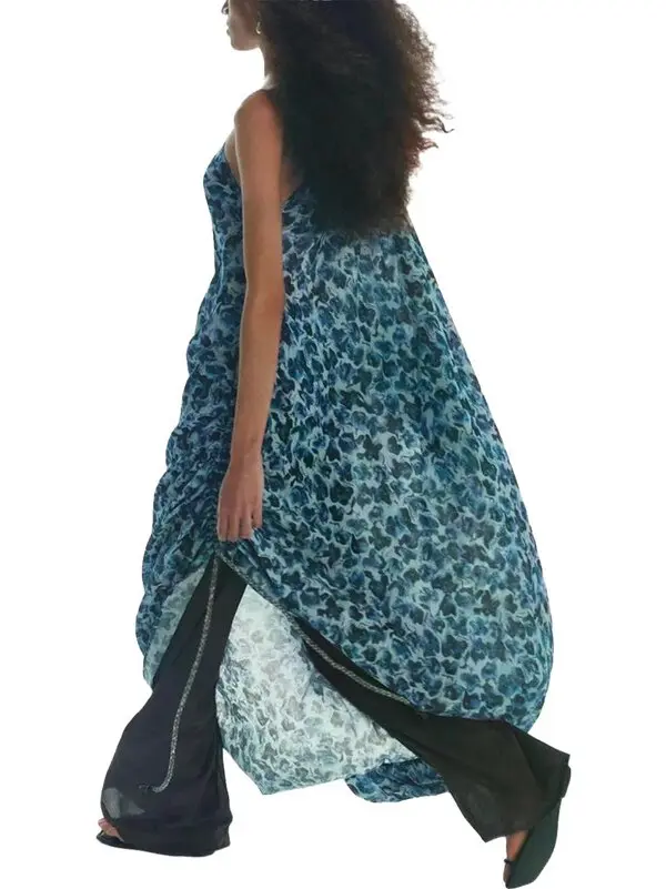 Rodebjer Shirley Floral-print Dress - Blue