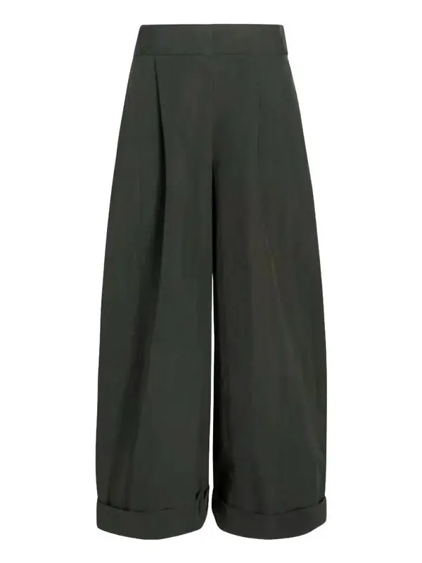 Proenza Schouler White Label Talla Pleated Trousers - Green