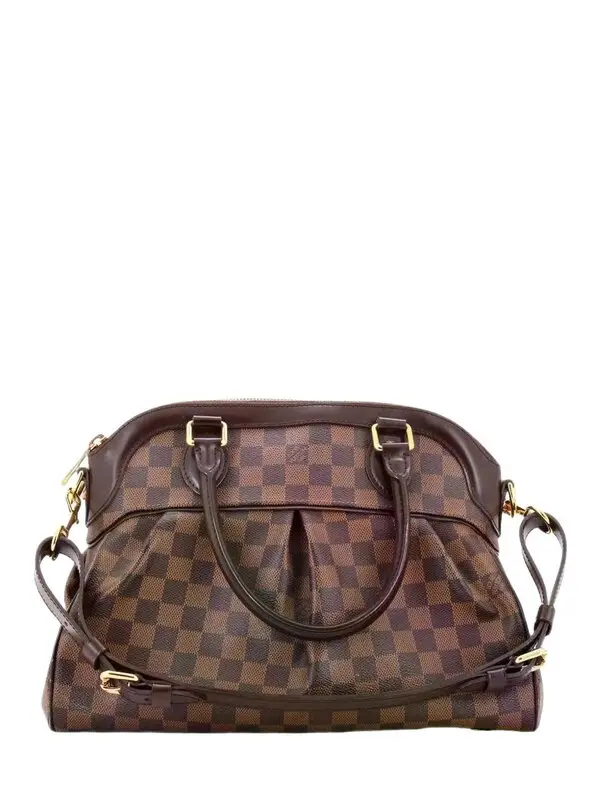 LOUIS VUITTON Trevi Handbag Damier Pm Satchel - Brown