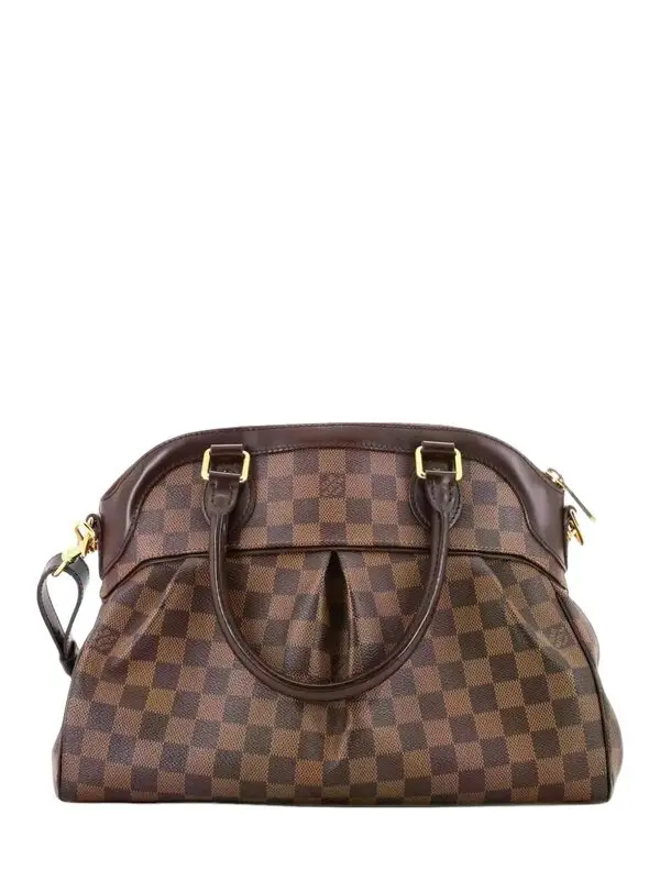 LOUIS VUITTON Trevi Handbag Damier Pm Satchel - Brown