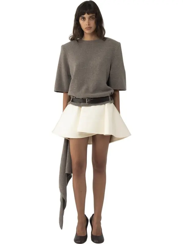 Arakii Ela Knitted T-shirt - Mocca Beige