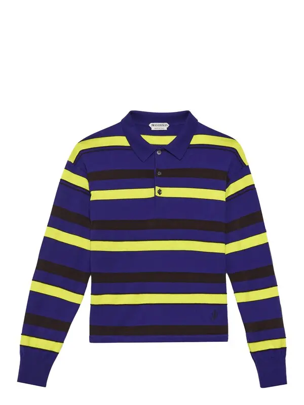 JW Anderson Rugby Knitted Polo - Multicolor