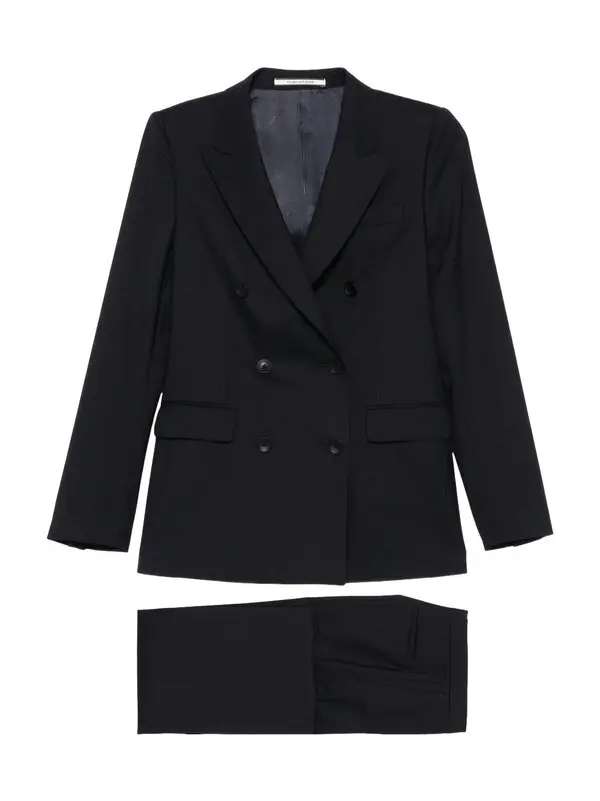 Tagliatore Wool Blend Suit - Multicolor