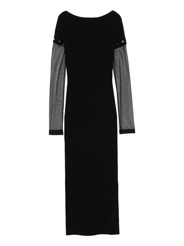 Sportmax Knitted Long Dress - Multicolor