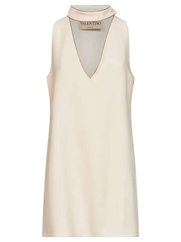 Valentino Garavani Vanilla Cady Couture Mini Dress - Multicolor