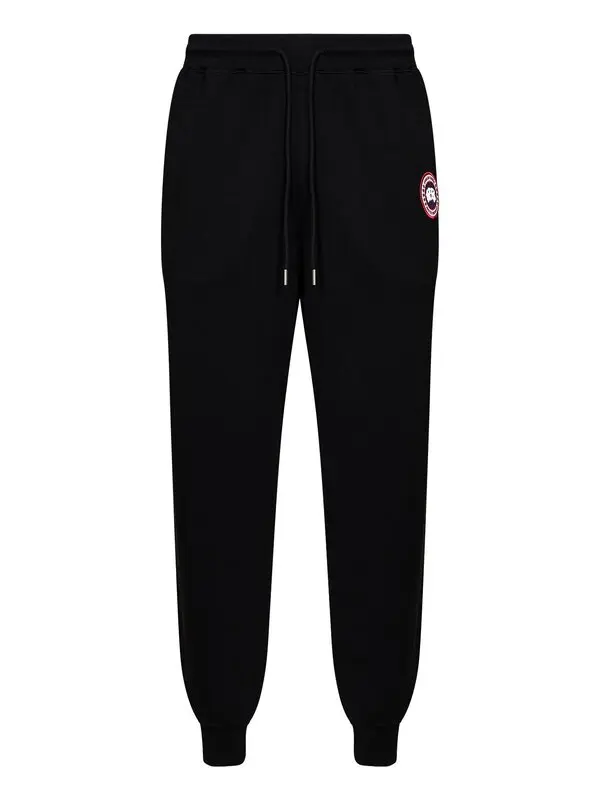Canada Goose Black Rover Sport Cotton Trousers - Multicolor