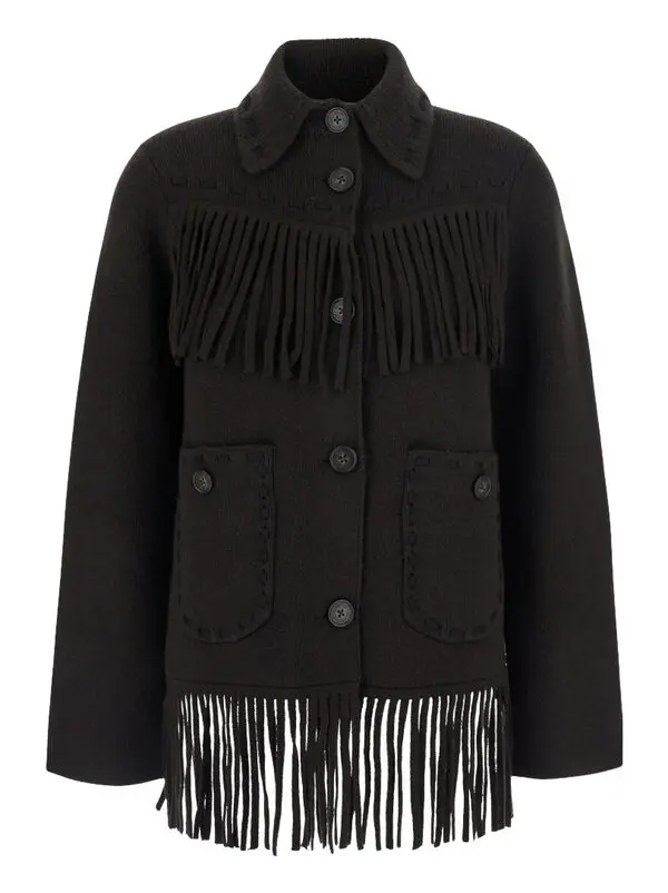Guest In Residence Cashmere And Wool Western Jacket - Multicolor