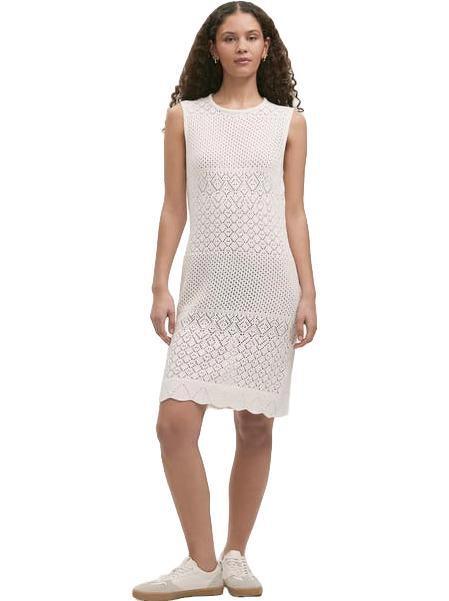 FINERY LONDON Zendaya Knitted Sleeveless Dress - Ivory