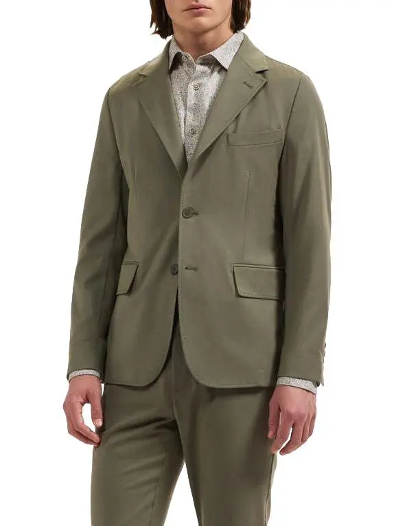 Bugatchi Aerotech Two Button Blazer - Olive