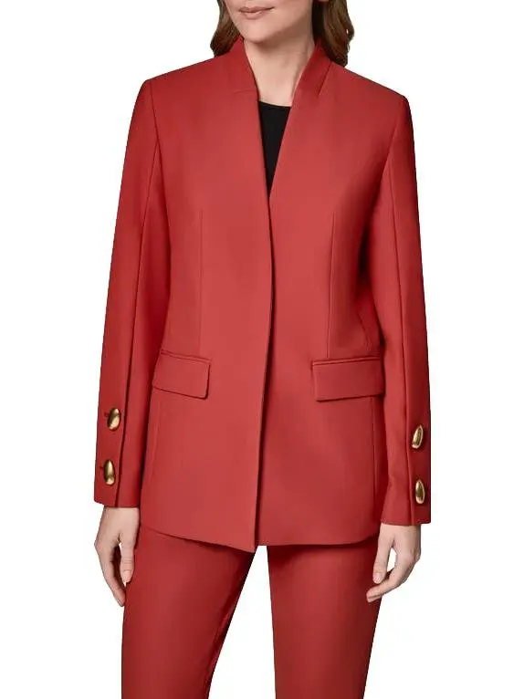 Donna Karan New York Button Cuff Blazer - Sunbaked