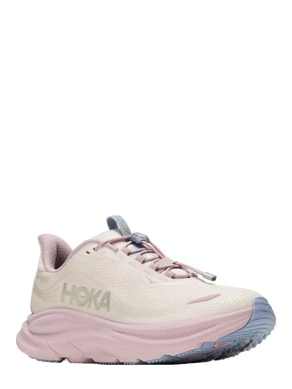 HOKA® Clifton Gtx Waterproof Running Shoe - Alabaster/pink Opal