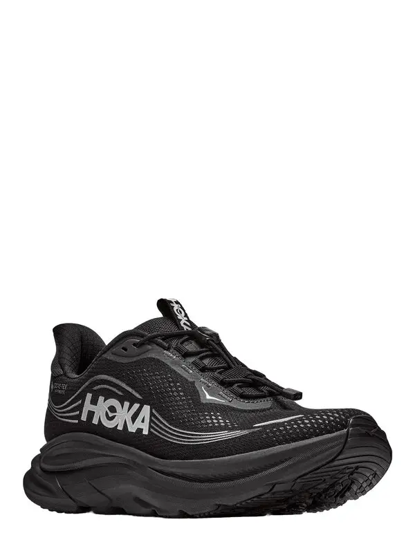 HOKA® Clifton Gtx Waterproof Running Shoe - Black/black