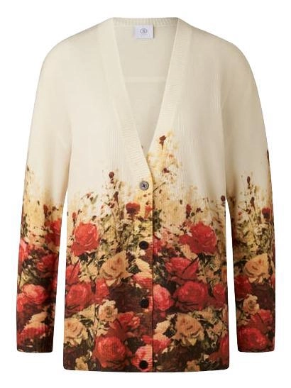 Bogner Cardigan Heidi - Sand/red
