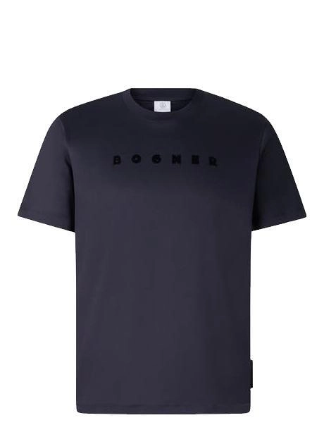 Bogner Cotton T-shirt Lukas - Navy Blue