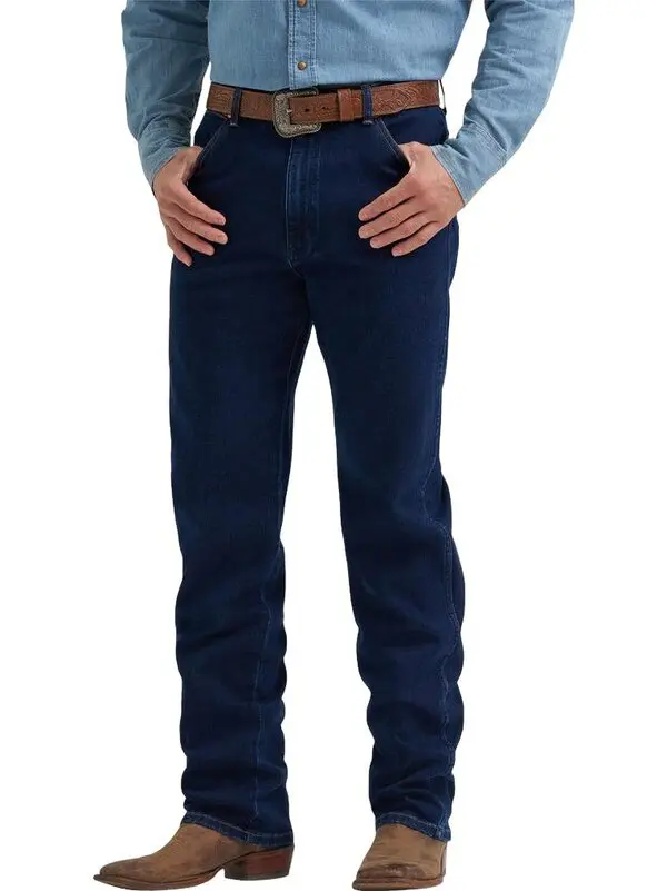 Wrangler Western Tough Lite Original Fit Bootcut Jeans - Rinse