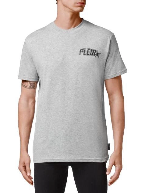 Philipp Plein T-shirt Round Neck Ss - Grey