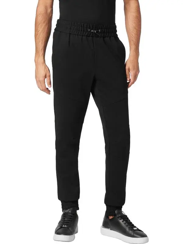Philipp Plein Supreme Fit Biker Trousers - Black