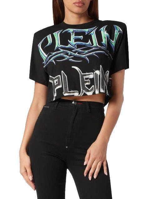 Philipp Plein T-shirt Round Neck - Black
