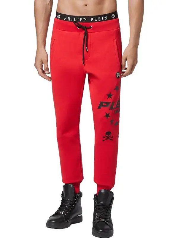 Philipp Plein Jogging Trousers - Red