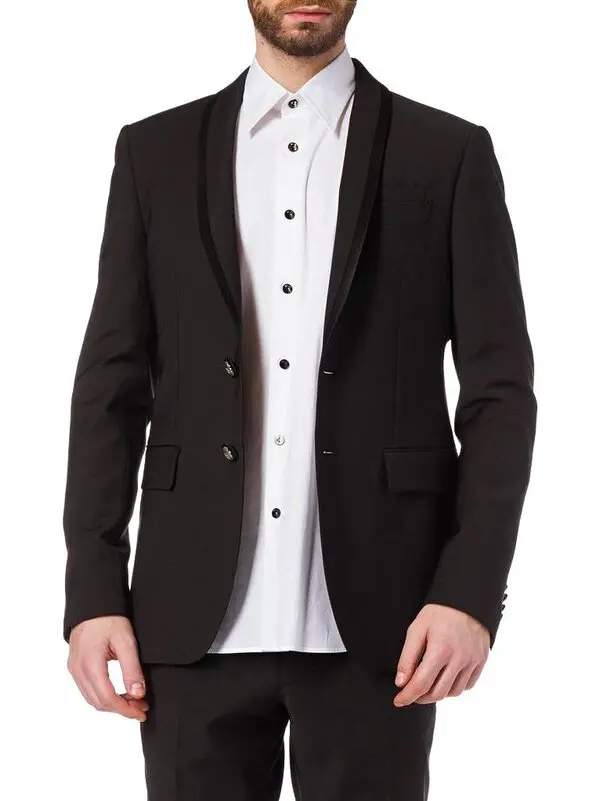 BILLIONAIRE Blazer "burton"slim Fit - Black