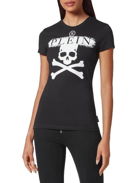 Philipp Plein T-shirt Round Neck - Black