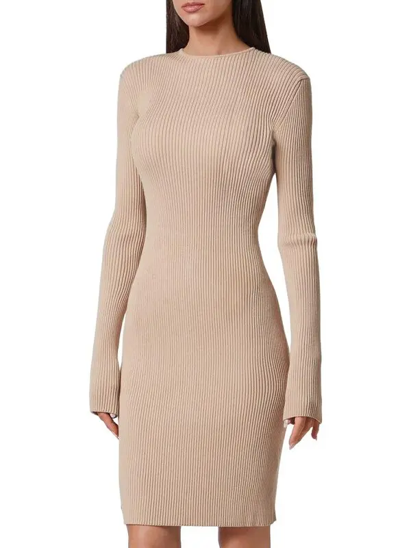 Philipp Plein Knit Dress - Beige
