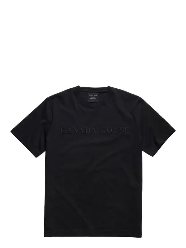 Canada Goose Vantage Embroidered T-shirt - Black