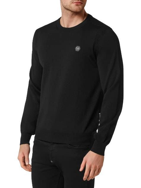 Philipp Plein Pullover Round Neck - Black