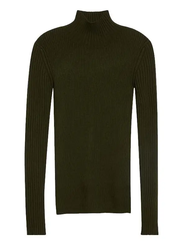 Victoria Beckham Wool Blend Sweater - Marsh Green