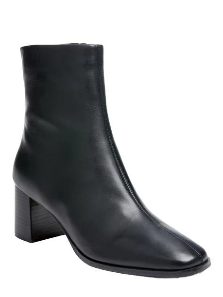 Nordstrom Manhattan Leather Boot - Black Smooth
