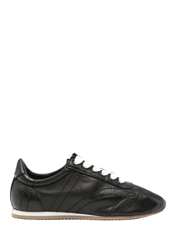 TOTEME Flex Leather Sneakers - Multicolor
