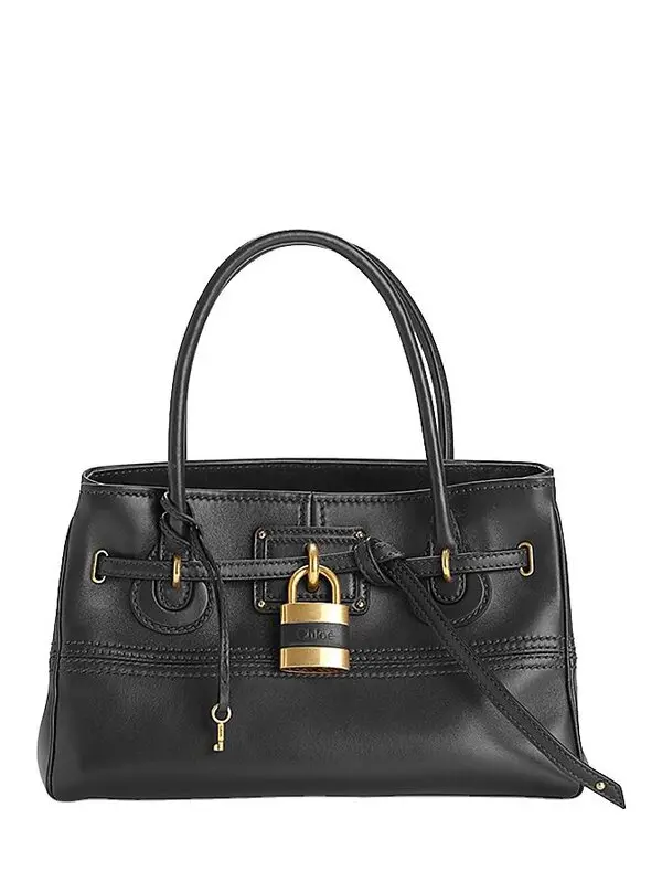 Chloé Paddington Sling Small Leather Handbag - Black