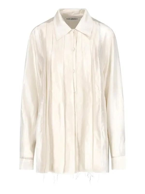 Our Legacy Shirt "tuxedo - White