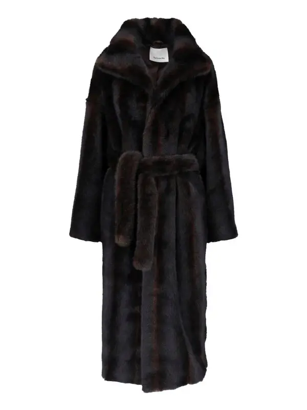 THE FRANKIE SHOP Maxi Coat "ravello - Brown