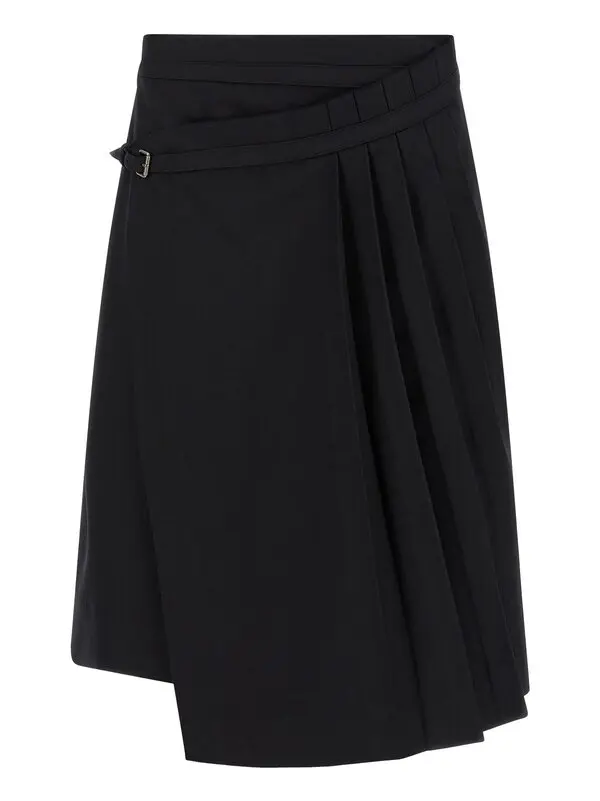 Dries Van Noten Kilt 'pim - Black