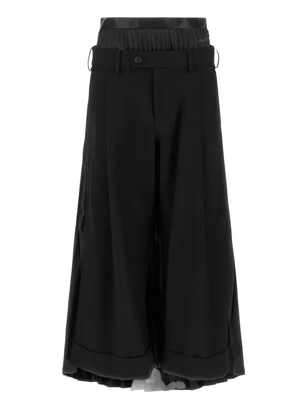 Junya Watanabe Hybrid Pants - Black