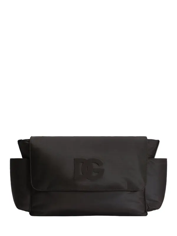 Dolce & Gabbana Shoulder And Crossbody Bag In Nylon - Black