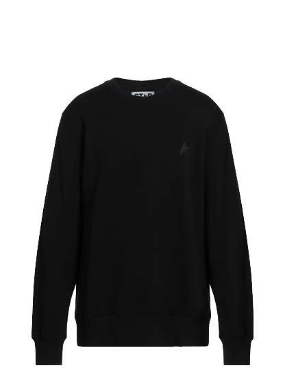 GOLDEN GOOSE Sweatshirt Size Cotton - Black
