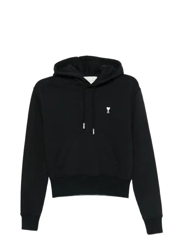 AMI Paris De Coeur Cotton Hoodie - Multicolor