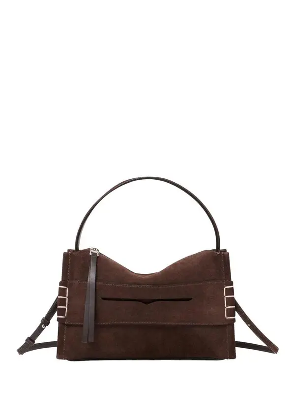 JW Anderson Loafer Leather Shoulder Bag - Multicolor