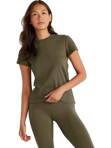 HAVEN WELL WITHIN Organic Cotton Short Sleeve Tee - Olive