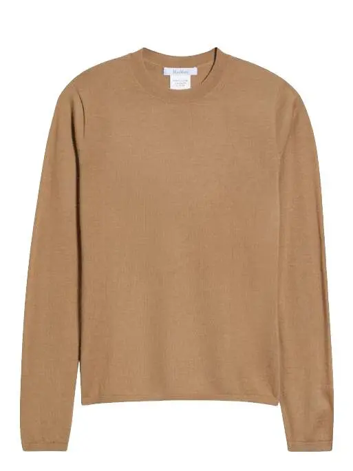 Max Mara Arsena Crewneck Sweater - Camel