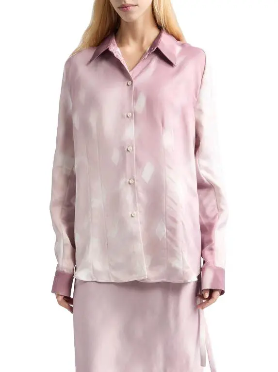 JULIE KEGELS Shoulder In The Back Shirt - Pink