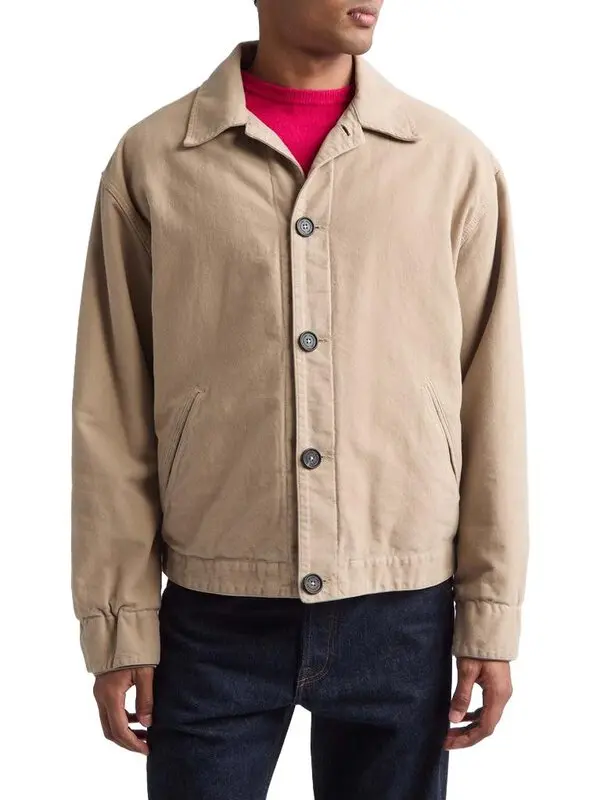 Massimo Alba Cadillac Cotton Padded Jacket - Fossil